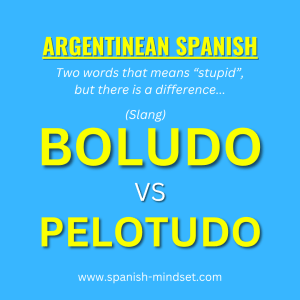Boludo and Pelotudo: Argentine frendly Insults Explained – SPANISH ...